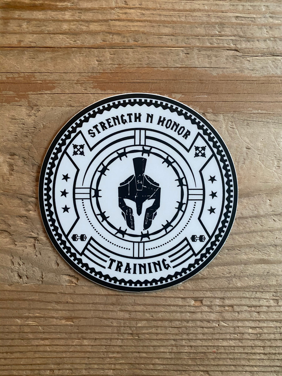 Round Car Stickers – Strength N Honor Training